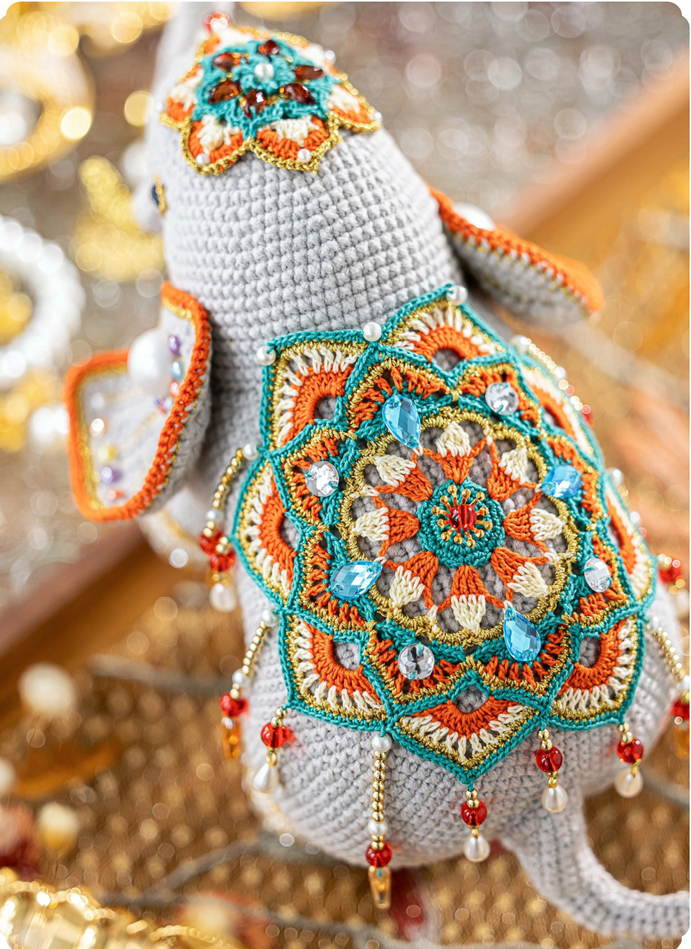 Prosperity Majestic Elephant Crochet Yarn Kit 【US Warehouse】 – Susan's ...