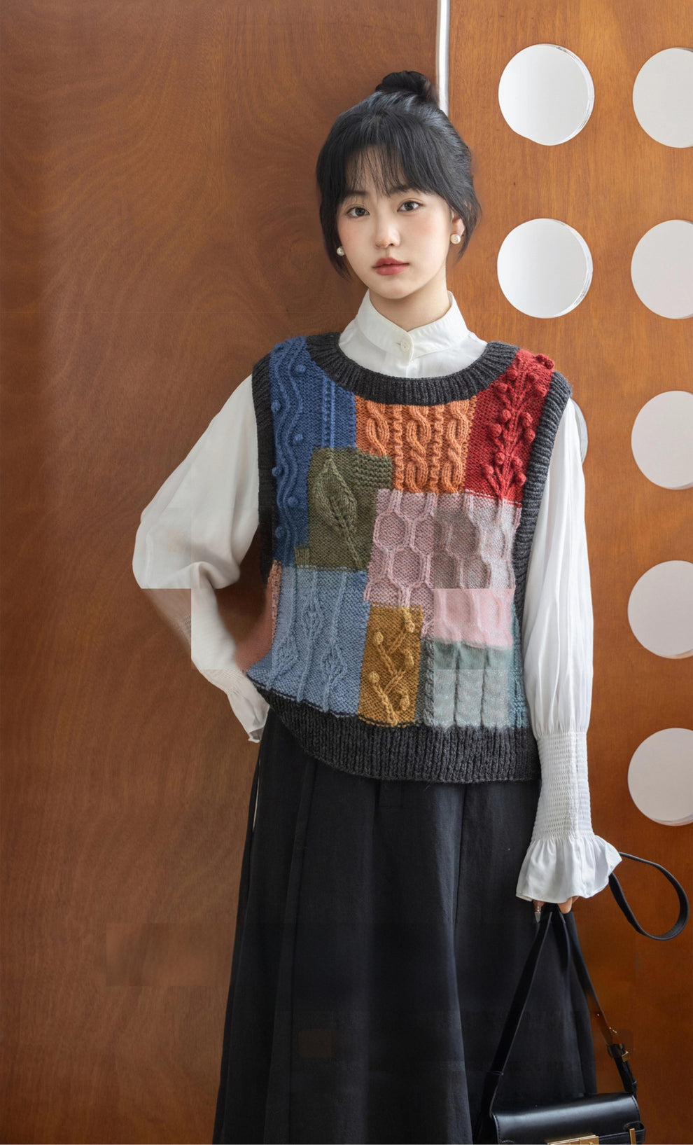 Retro Colorblock Knit Kit – Susan's Family Crochet Yarn