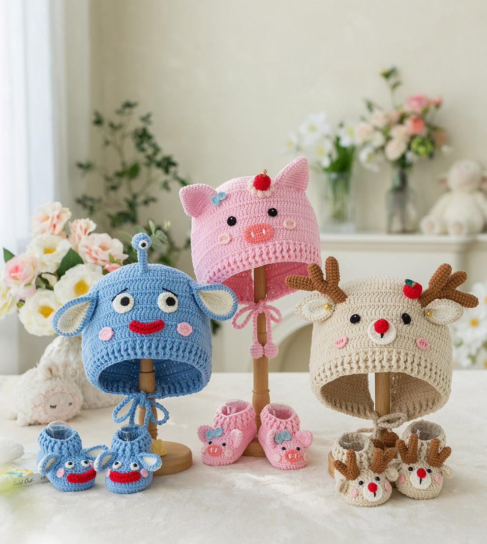 Animal Monsters Crochet Kit – Susan's Family Crochet Yarn