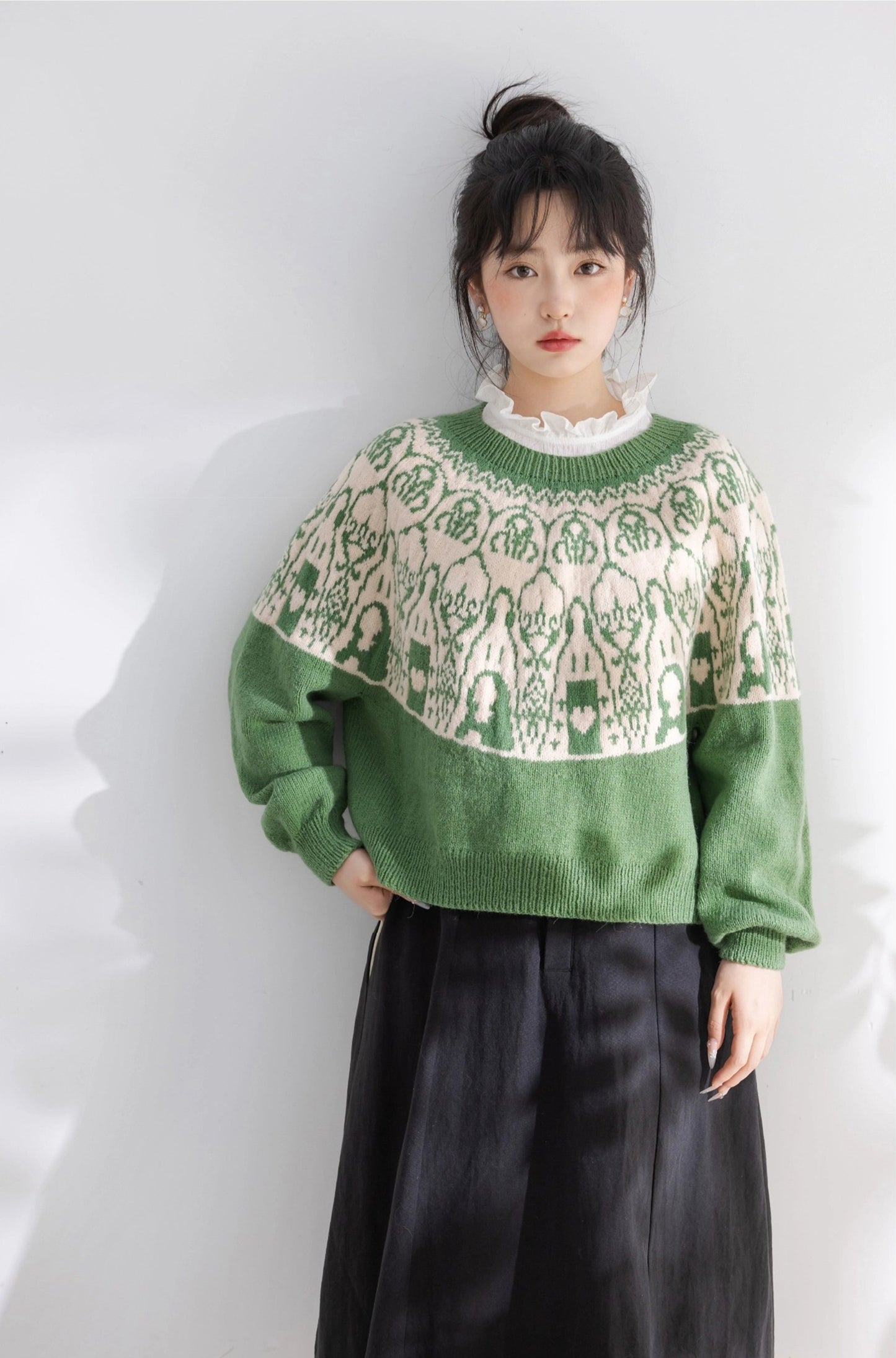 Mona Lisa Sweater Knit Pattern – Susan's Family Crochet Yarn