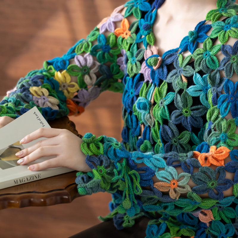 Cardamom Cardigan Crochet Yarn Kit – Susan's Family Crochet Yarn