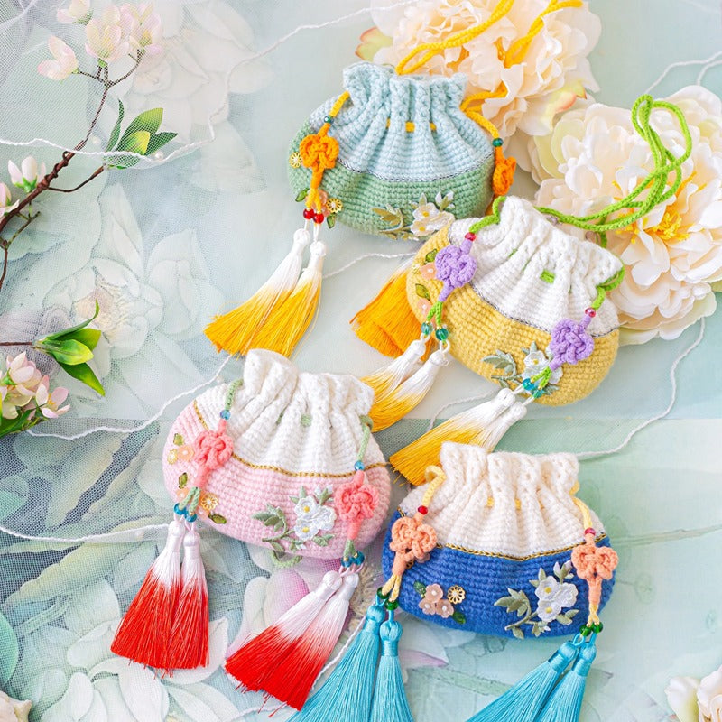 Splendiferous Pouch Yarn Kit | Chinese Aesthetics Series | Susan's Fam ...