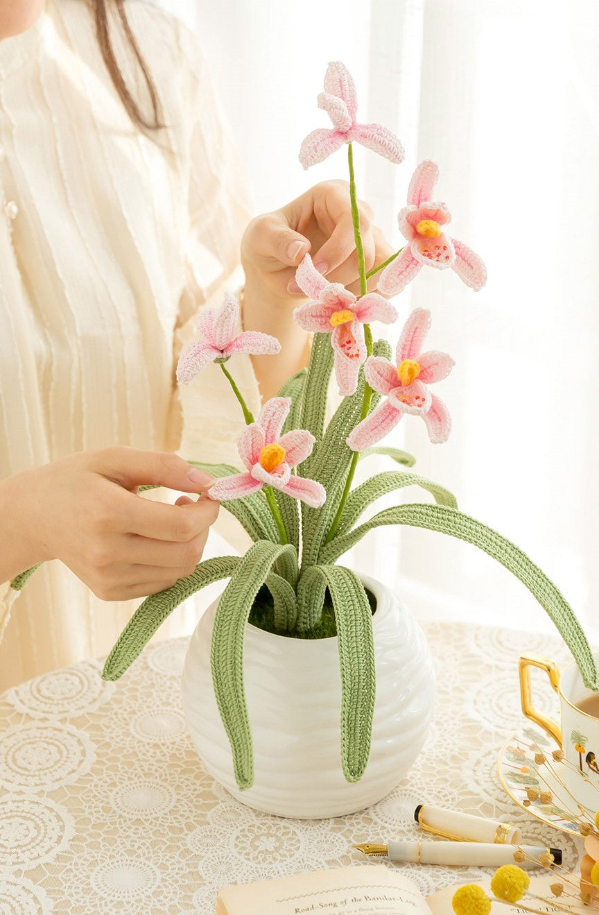 Chinese Ground Orchid Crochet Pattern – Susan's Family Crochet Yarn