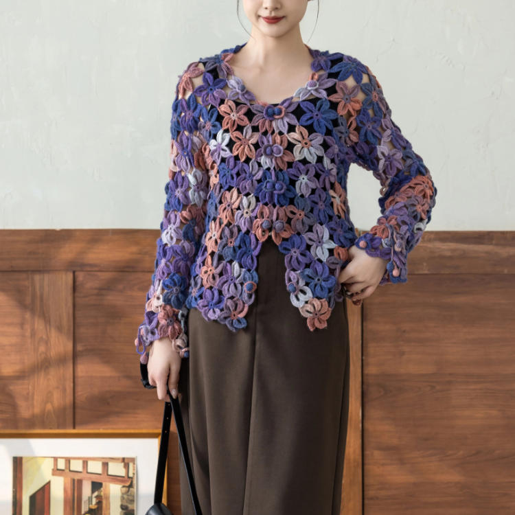 Cardamom Cardigan Crochet Yarn Kit – Susan's Family Crochet Yarn